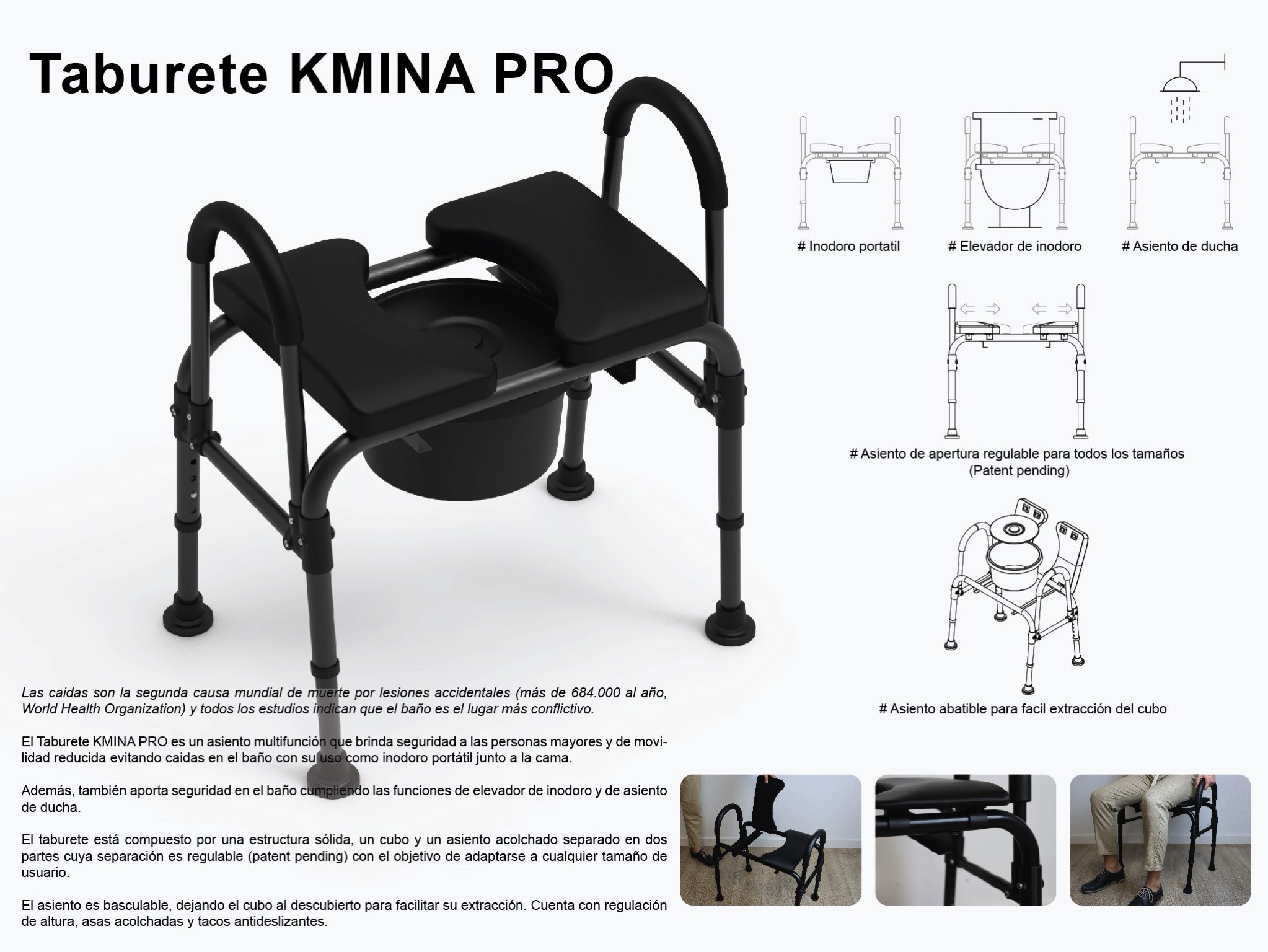 Taburete KMINA PRO - KMINA - Premios CLAP